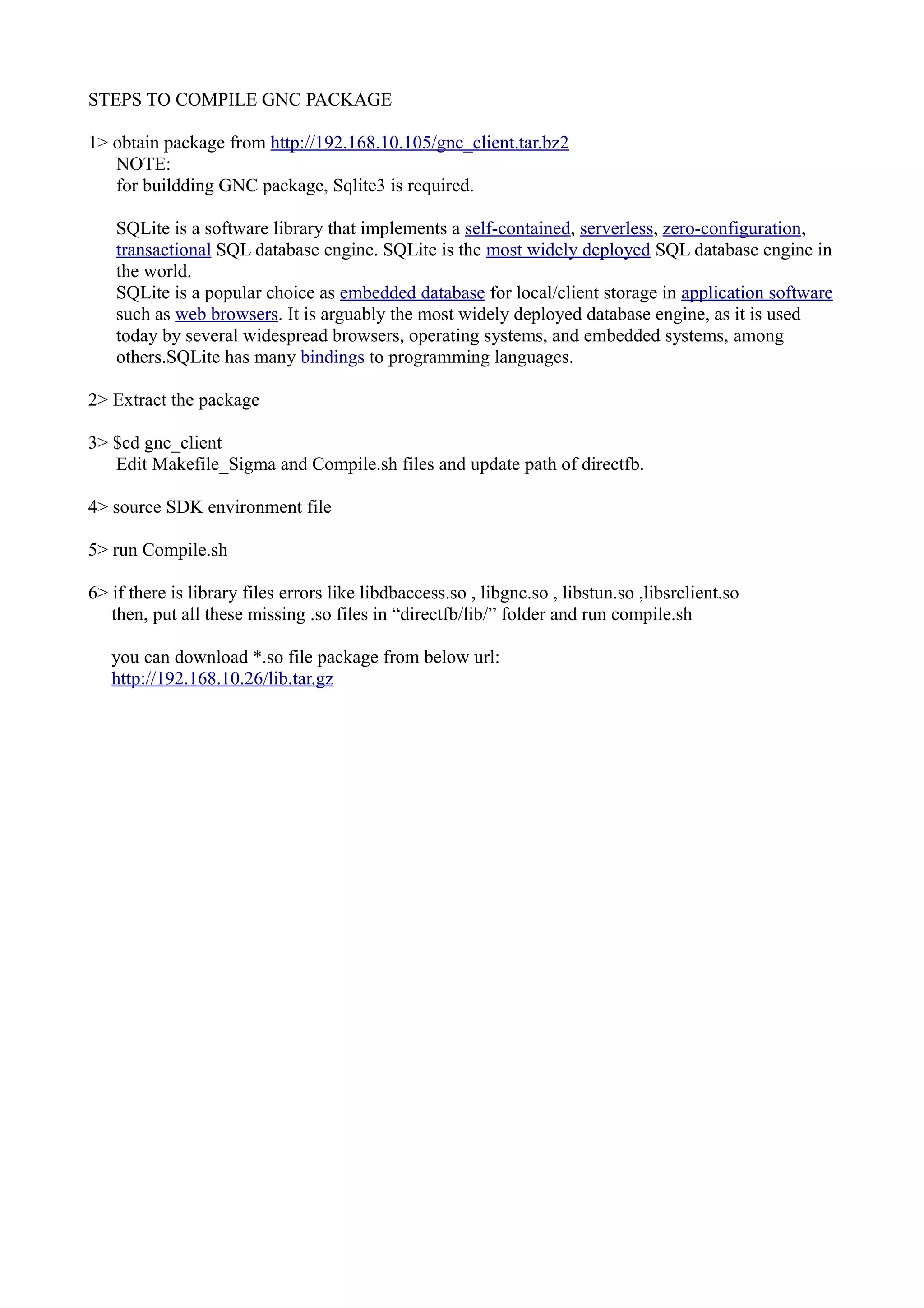 Gnc compilation steps | PDF Gnc compilation steps | PDF