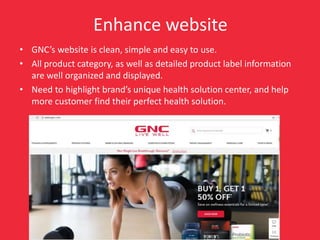 GNC digital strategy | PPT