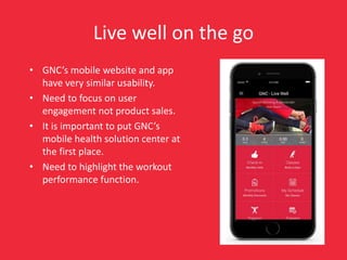 GNC digital strategy | PPT