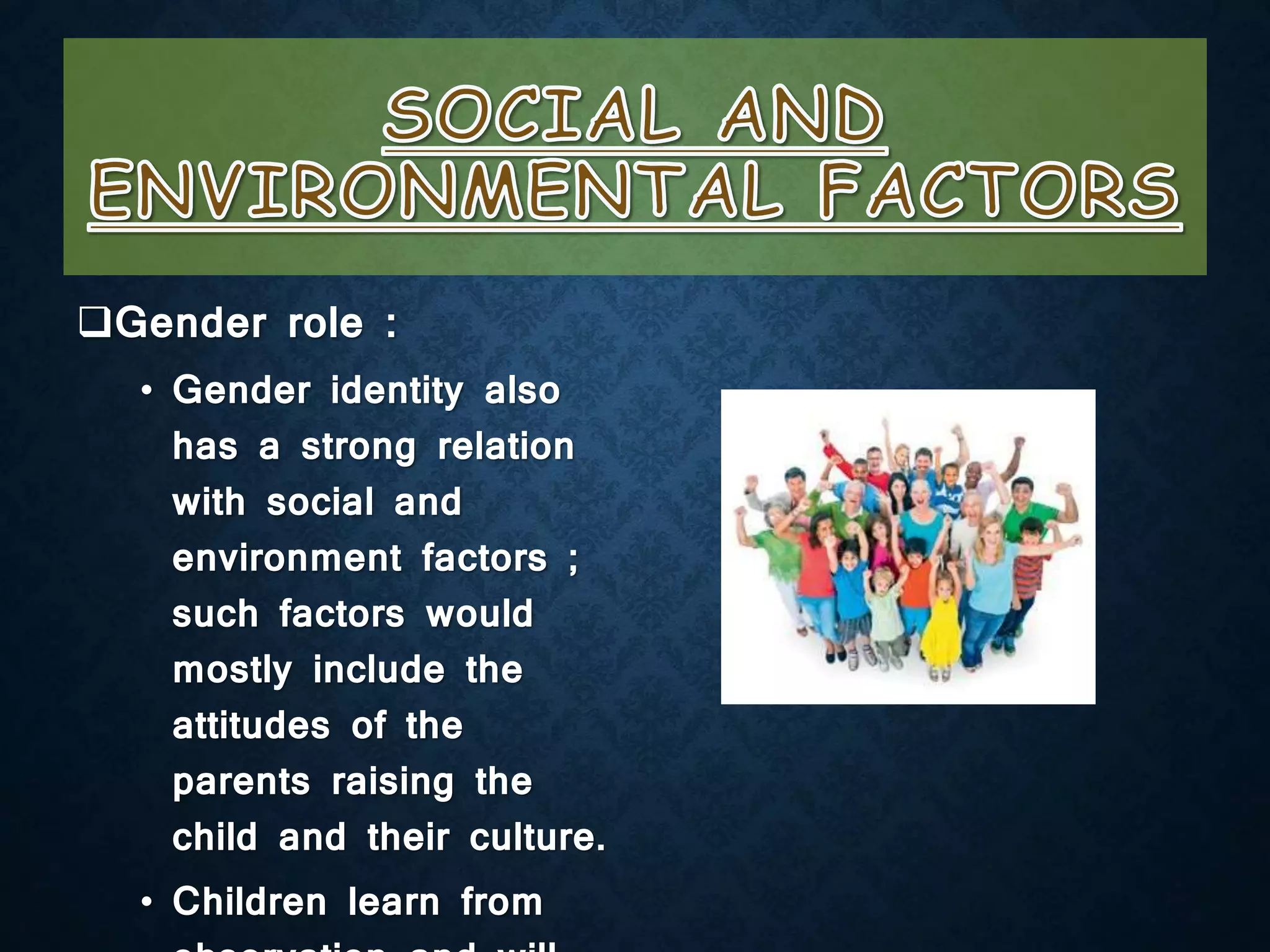 Gender identity & Roles | PPTX