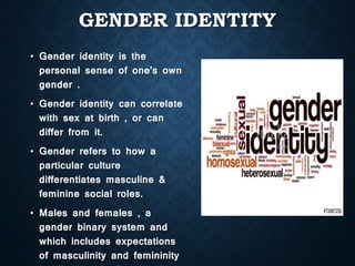 Gender identity & Roles | PPTX