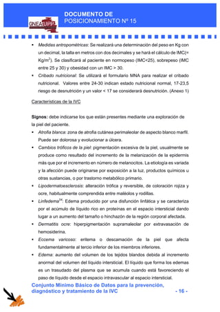 Conjunto mínimo básico de datos para la prevención, diagnóstico y ...