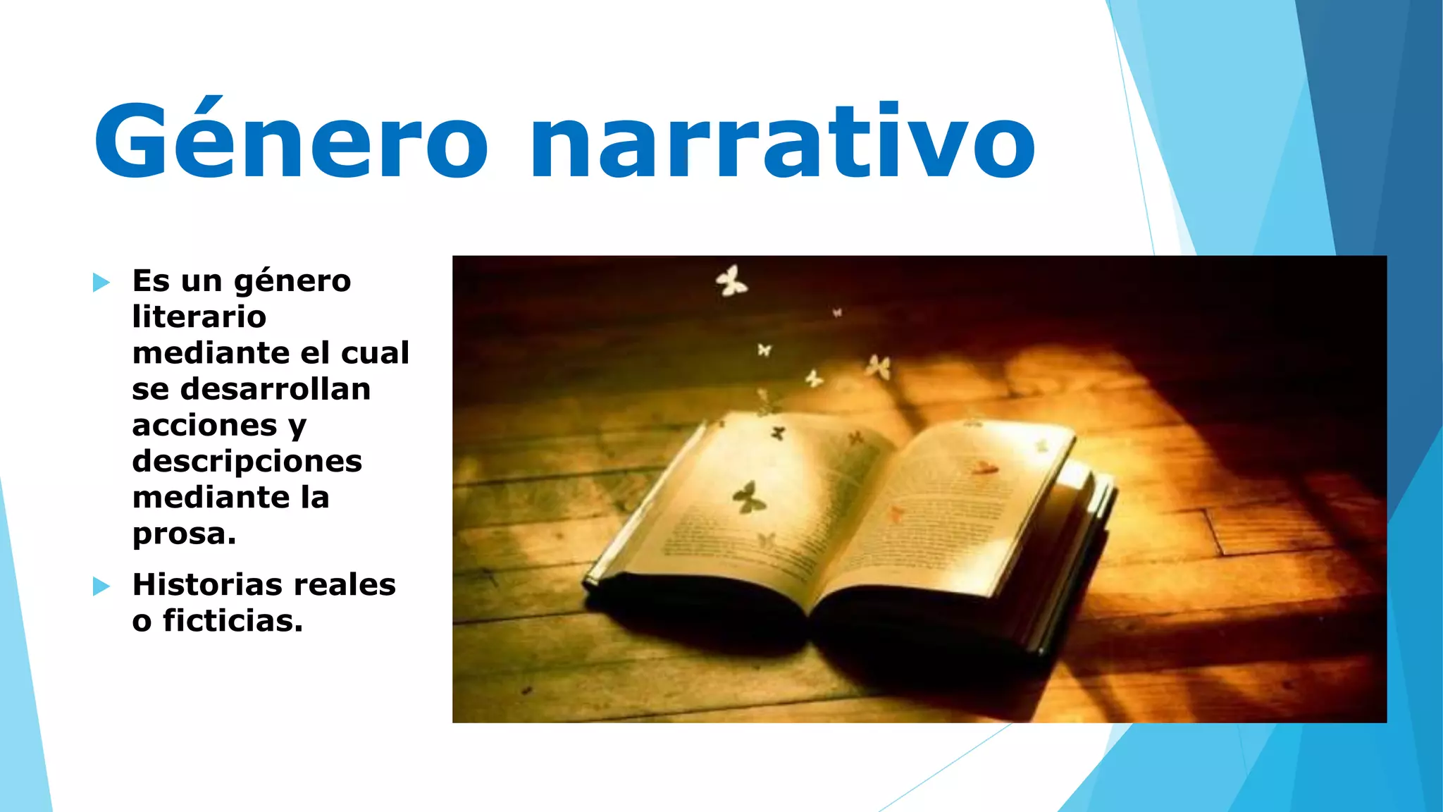 Género narrativo | PPT