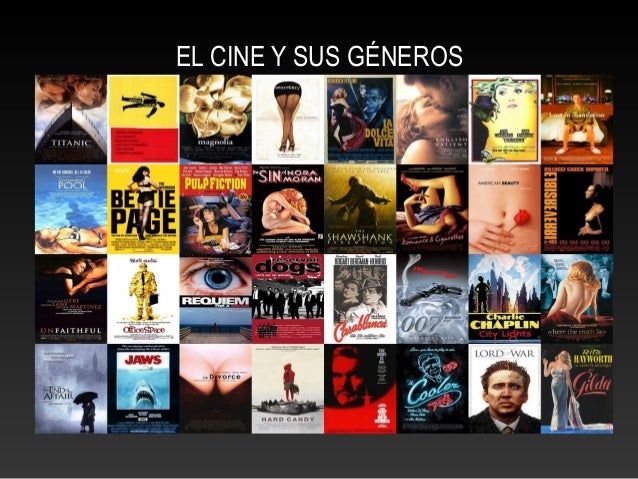 PRINCIPALES GÉNEROS DEL CINE