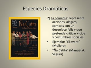 Géneros literarios | PPTX