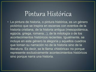 Géneros pictoricos | PPTX