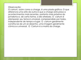 Gêneros textuais – notícia, hq, cartum | PPTX