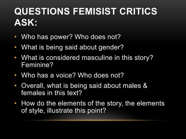 Gn feminist criticism | PPT