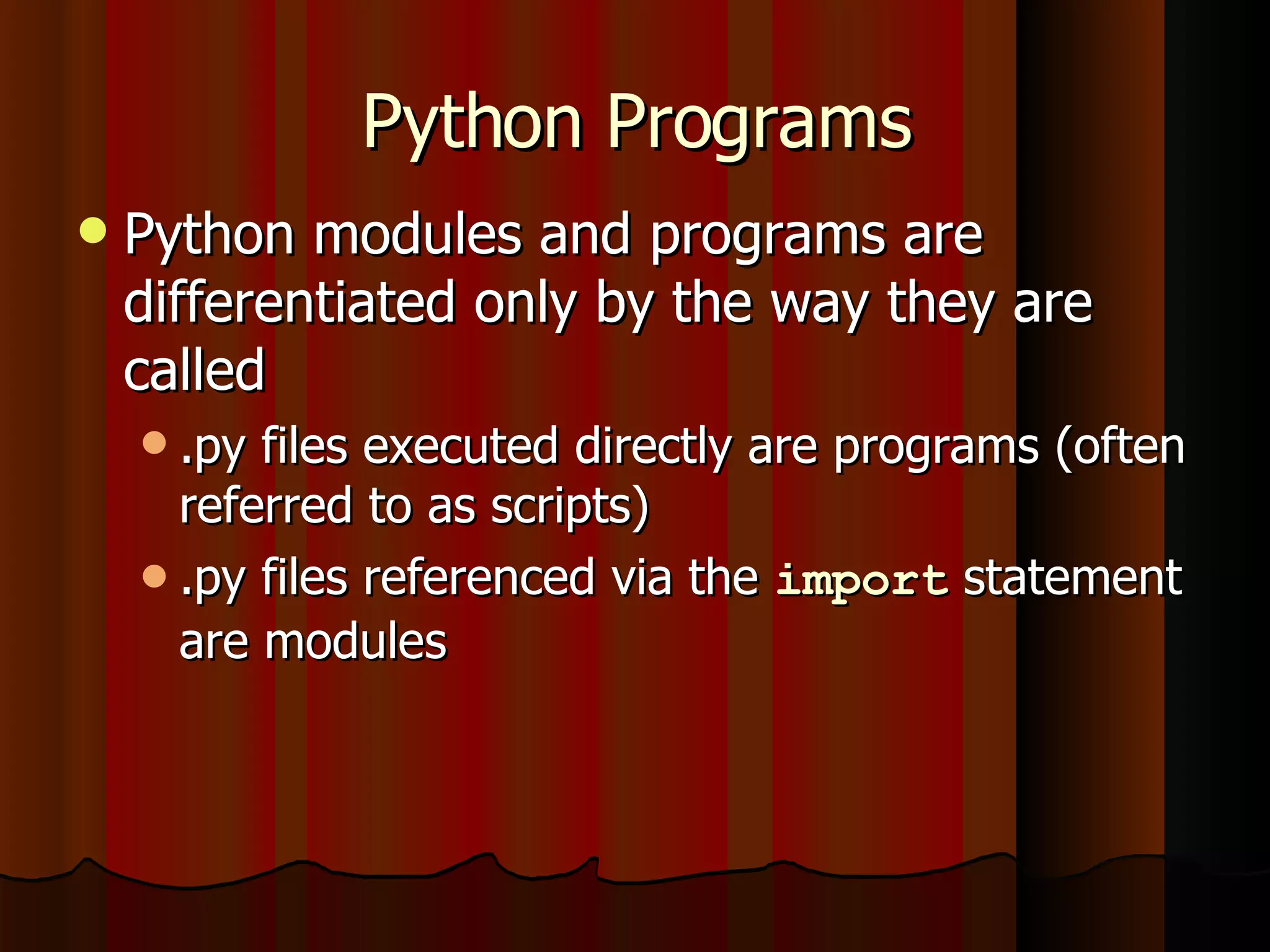 Python Presentation Odp Programming Languages Computing