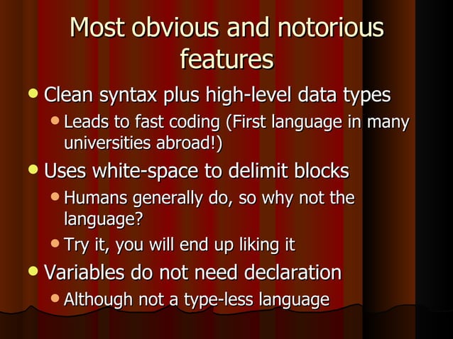 Python Presentation Odp Programming Languages Computing 