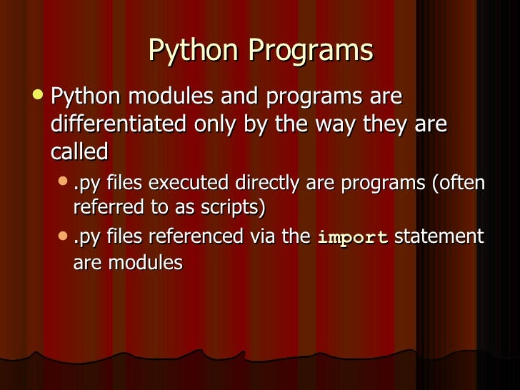 Python Presentation