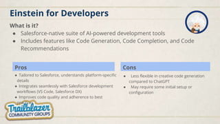 AI in Code Generation - March User Group | PPTX | Web Development | Internet