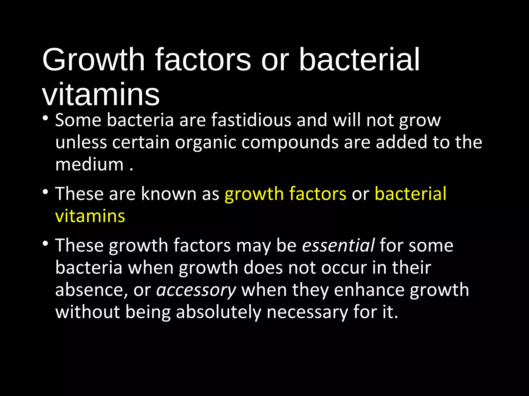 Growth, nutrition, and metabolism of bacteria by Dr. Himanshu Khatri | PPT