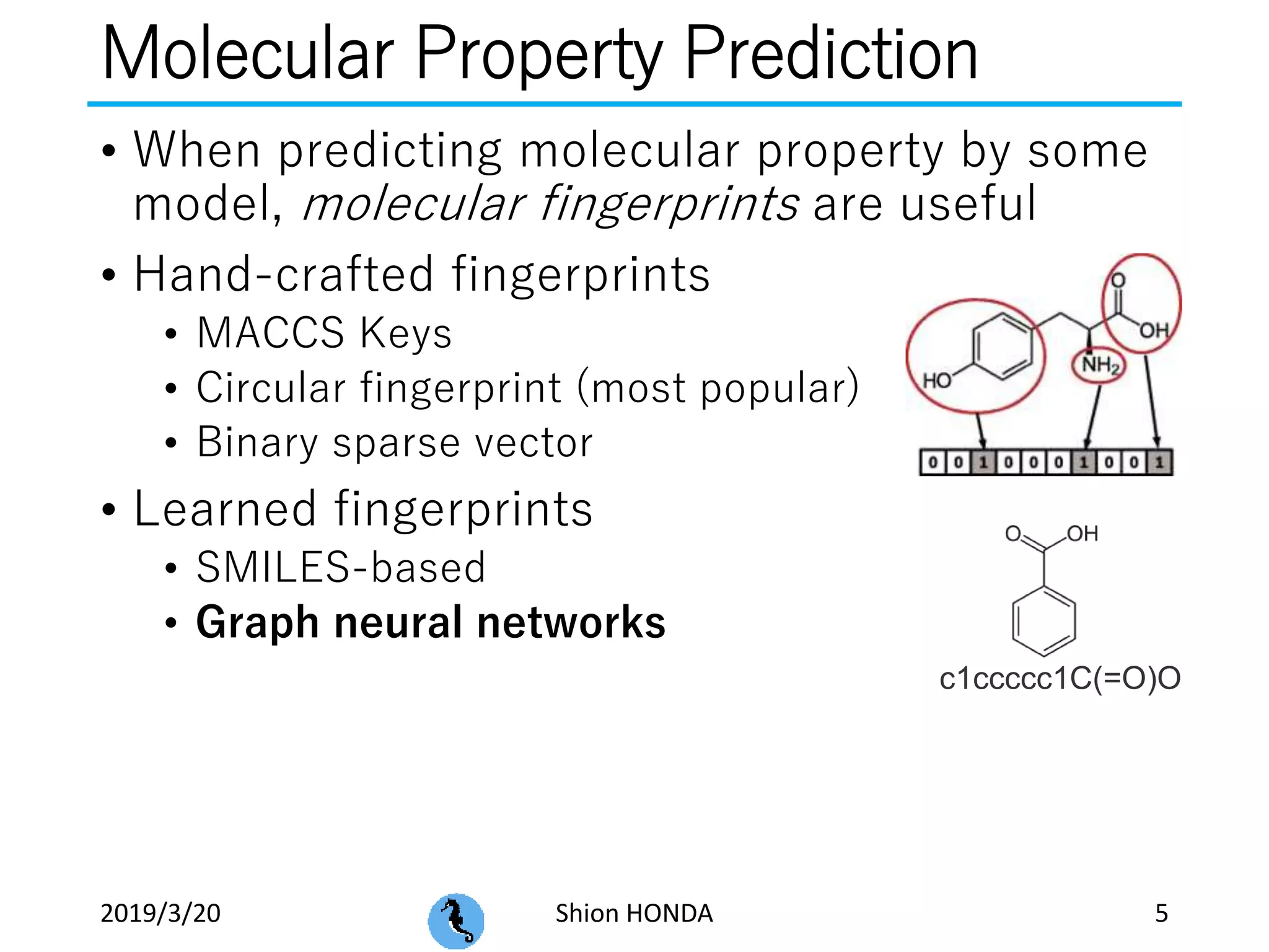Towards Predicting Molecular Property by Graph Neural Networks | PPT
