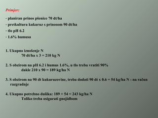 Gnoidba dušikom | PPT