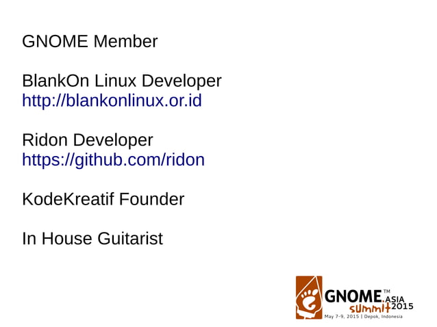 GNOME on Android Dongle | PPT
