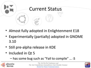 Gnome on wayland at a glance | PPT