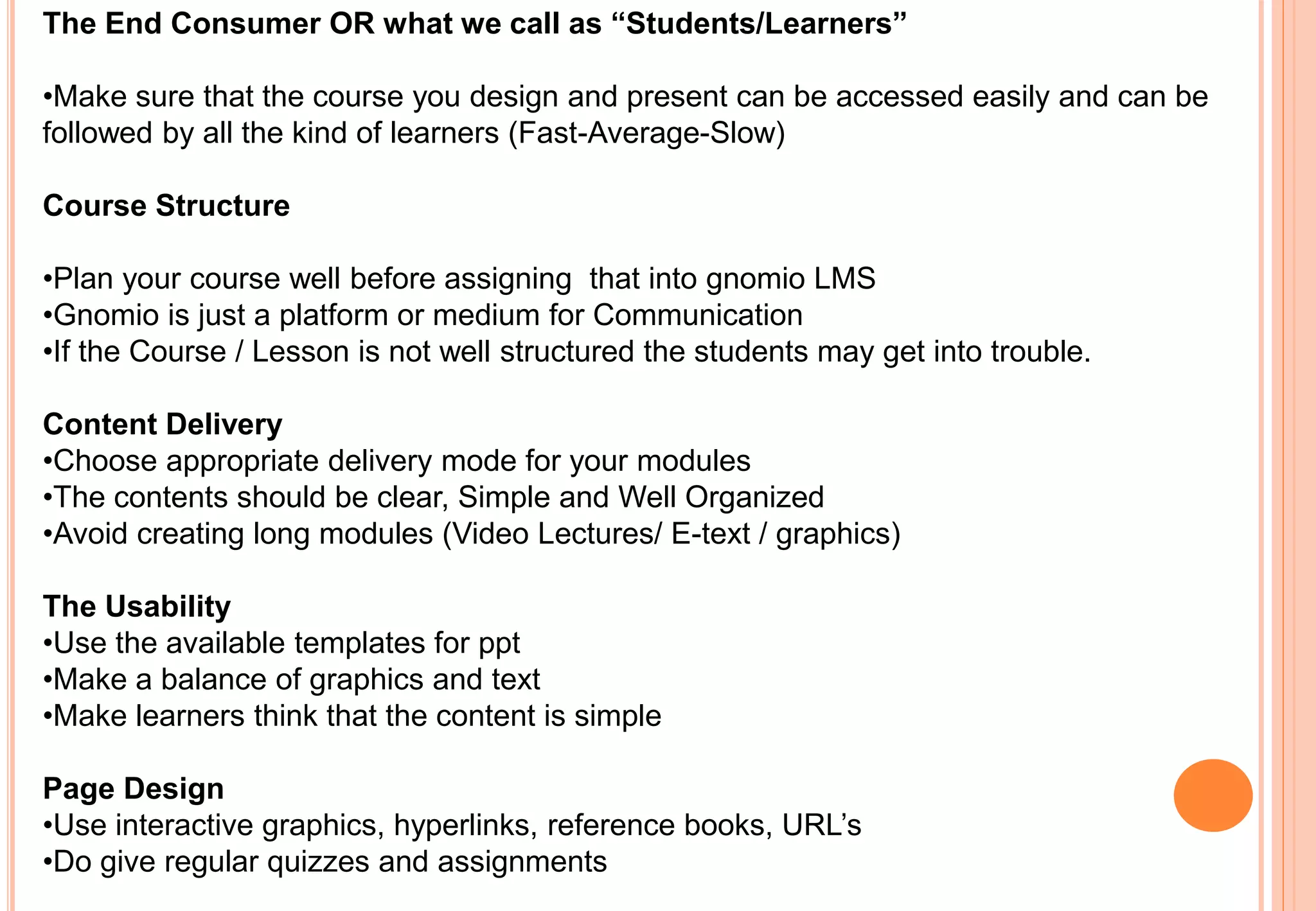 Gnomio Moodle Learning Management System | PPTX