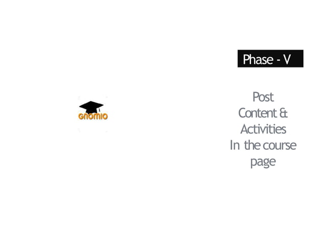 Gnomio Moodle Learning Management System | PPTX