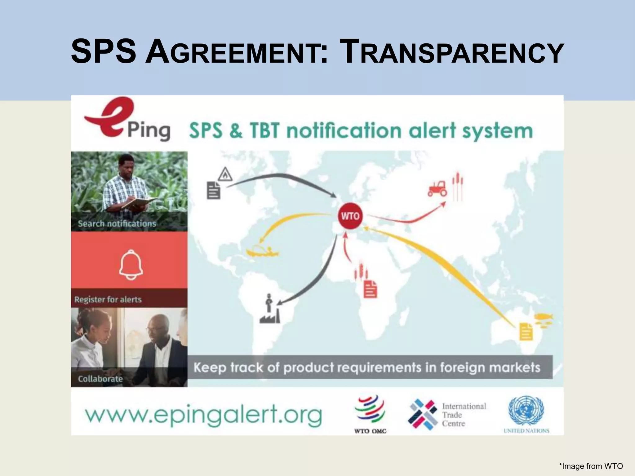 The summary WTO and SPS agreement | PPTX