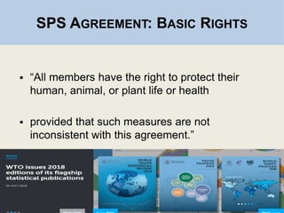 The summary WTO and SPS agreement | PPTX