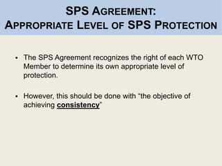 The summary WTO and SPS agreement | PPTX