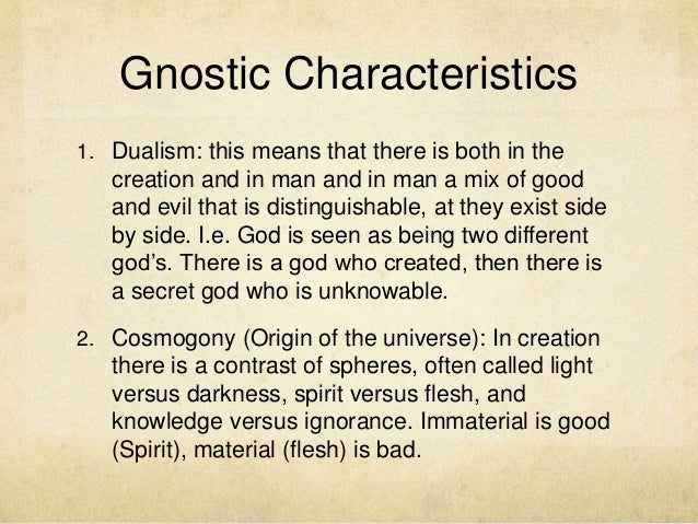 Gnostics