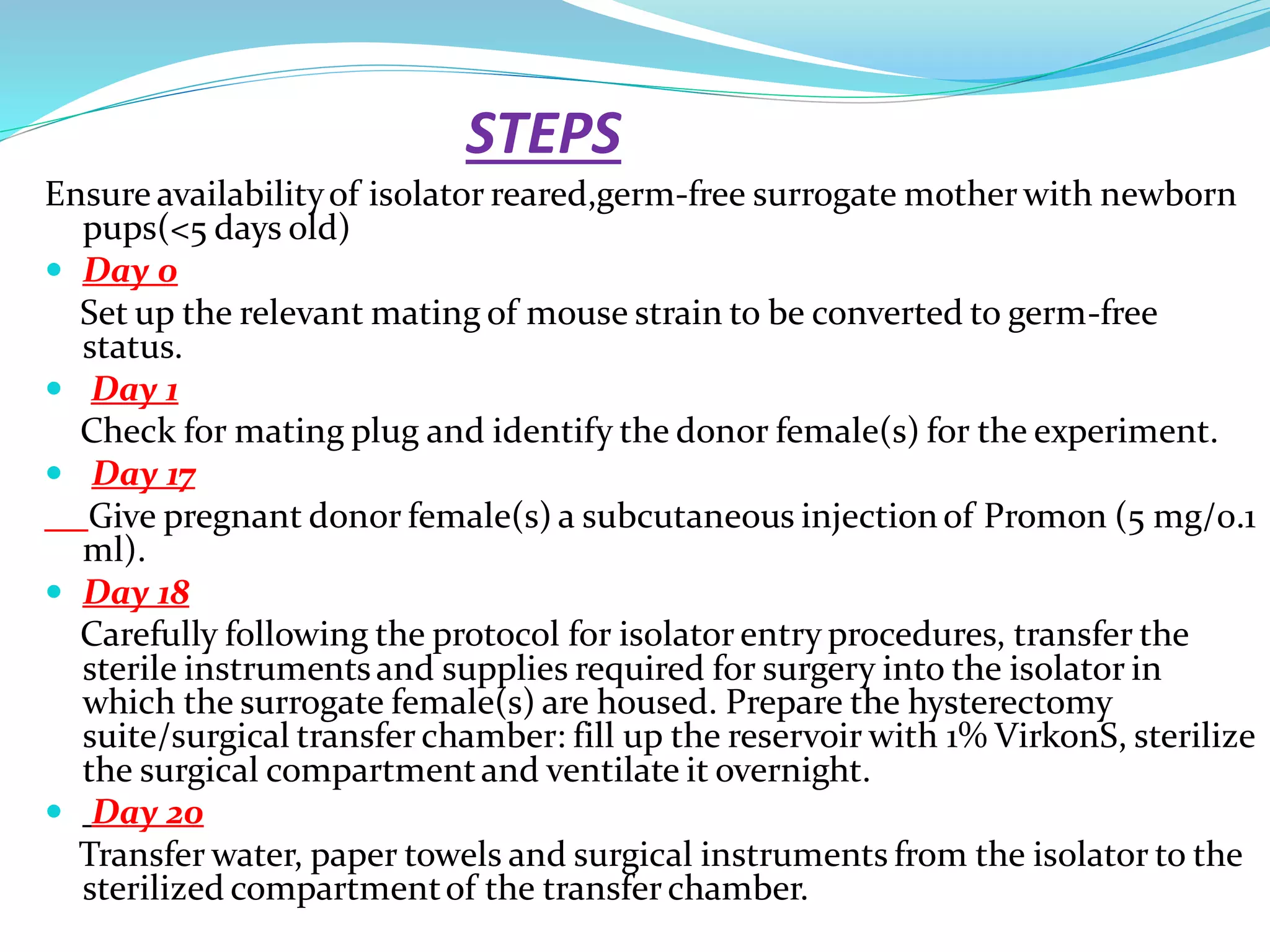 GNOTOBIOTIC ANIMALS | PDF