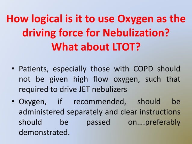 Gnp and home nebulization | PPT