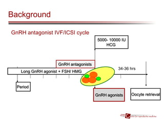 Gn rh agonist trigger in gnrh antagonist cycles | PPT