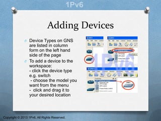 GNS3- A Brief User Guide | PPTX
