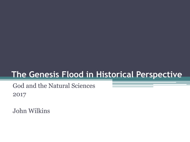 Science and Religion - The Genesis Flood | PPT