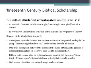 Science and Religion - The Genesis Flood | PPTX