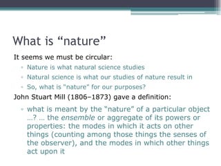 GNS 2018 scientific naturalism | PPT