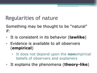 GNS 2018 scientific naturalism | PPT
