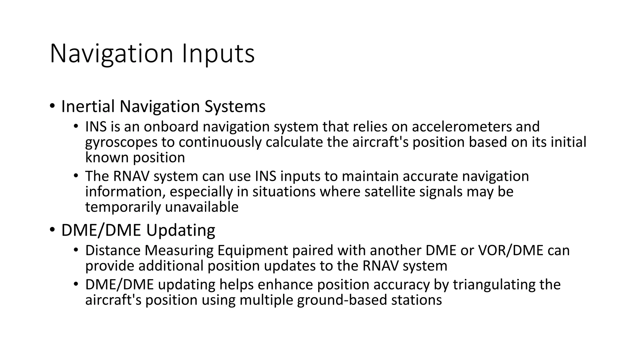 GNSS. RNAV, PBN Course outline with guidelines | PPTX
