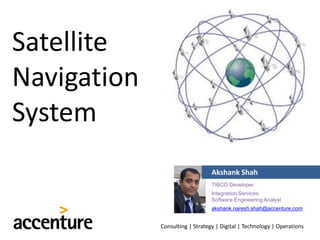 GNSS - Global Navigation Satellite System | PPTX