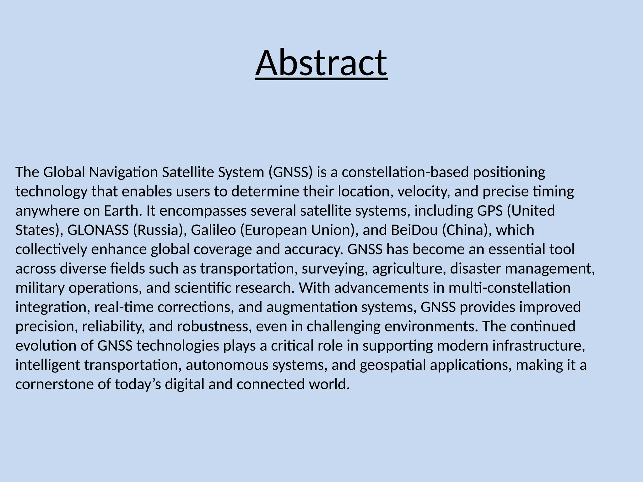 GNSS_Presentation and global navigation and positioning system.pptx