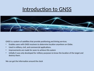 GNSS_Presentation and global navigation and positioning system.pptx
