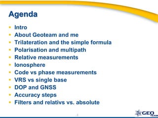 GNSS GPS Lecture | PDF