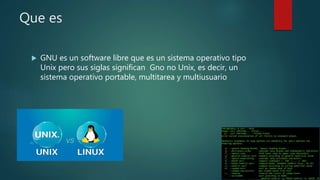 Gnu | PPTX
