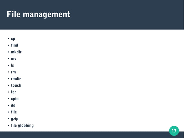 An Introduction to GNU/Linux | PPT