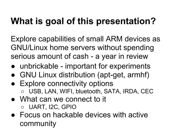 Gnu linux on arm for $50 - $100 | PDF | Operating Systems | Computer Software and Applications