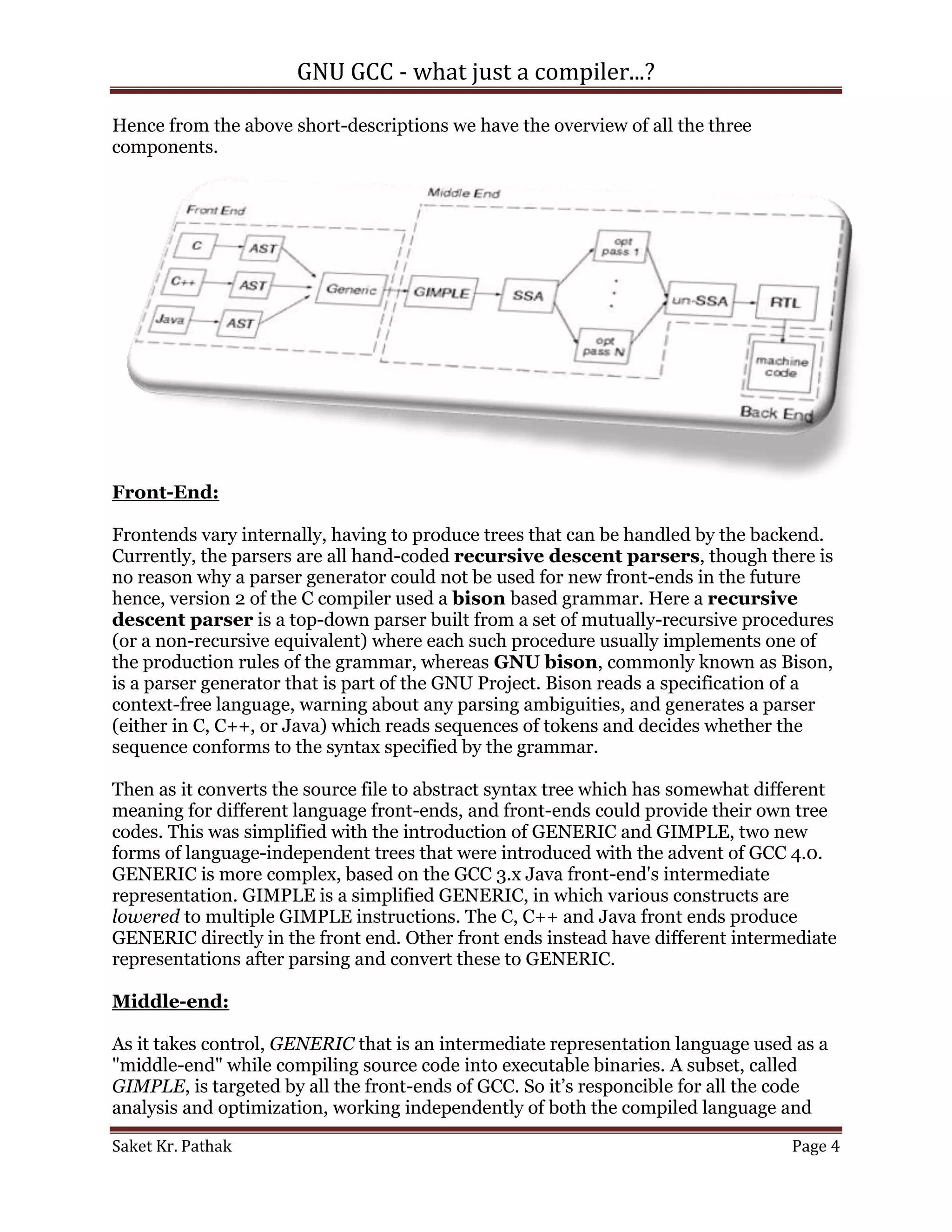 GNU GCC - what just a compiler...? | PDF