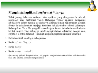 Gnu linux#1 mari-mengenal_linux | PPT