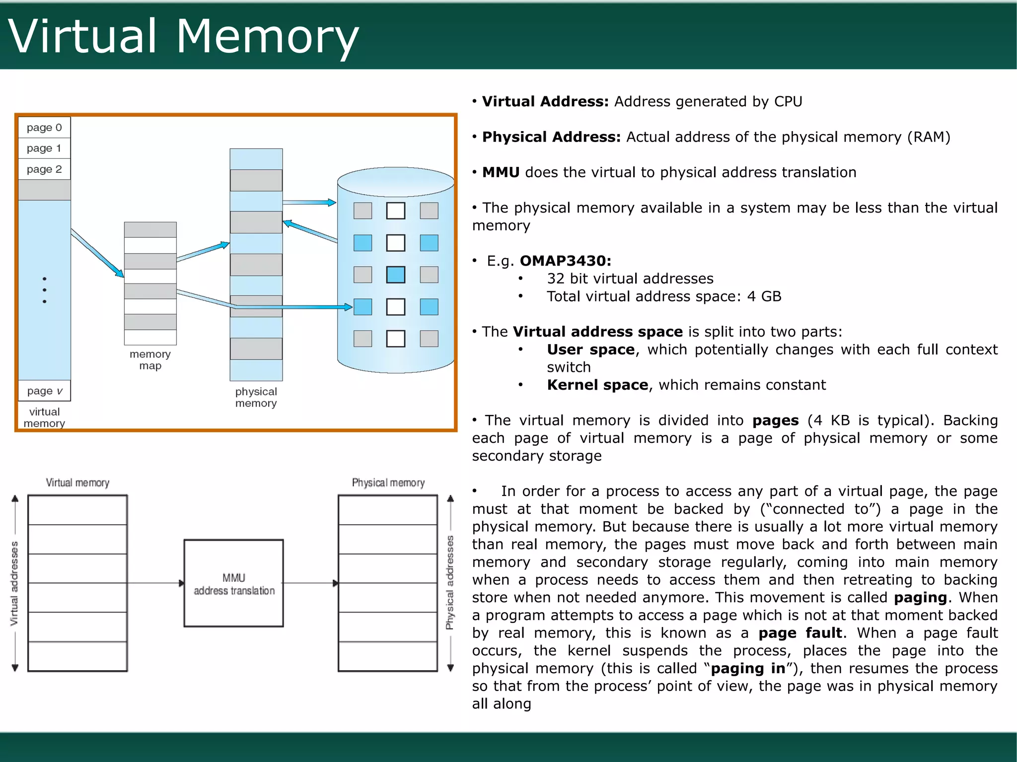 Process' Virtual Address Space in GNU/Linux | PDF