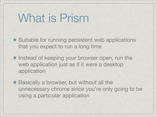 Mozilla Prism | PDF
