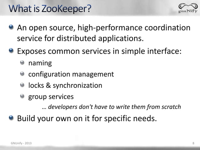 Introduction to Apache ZooKeeper | PPTX