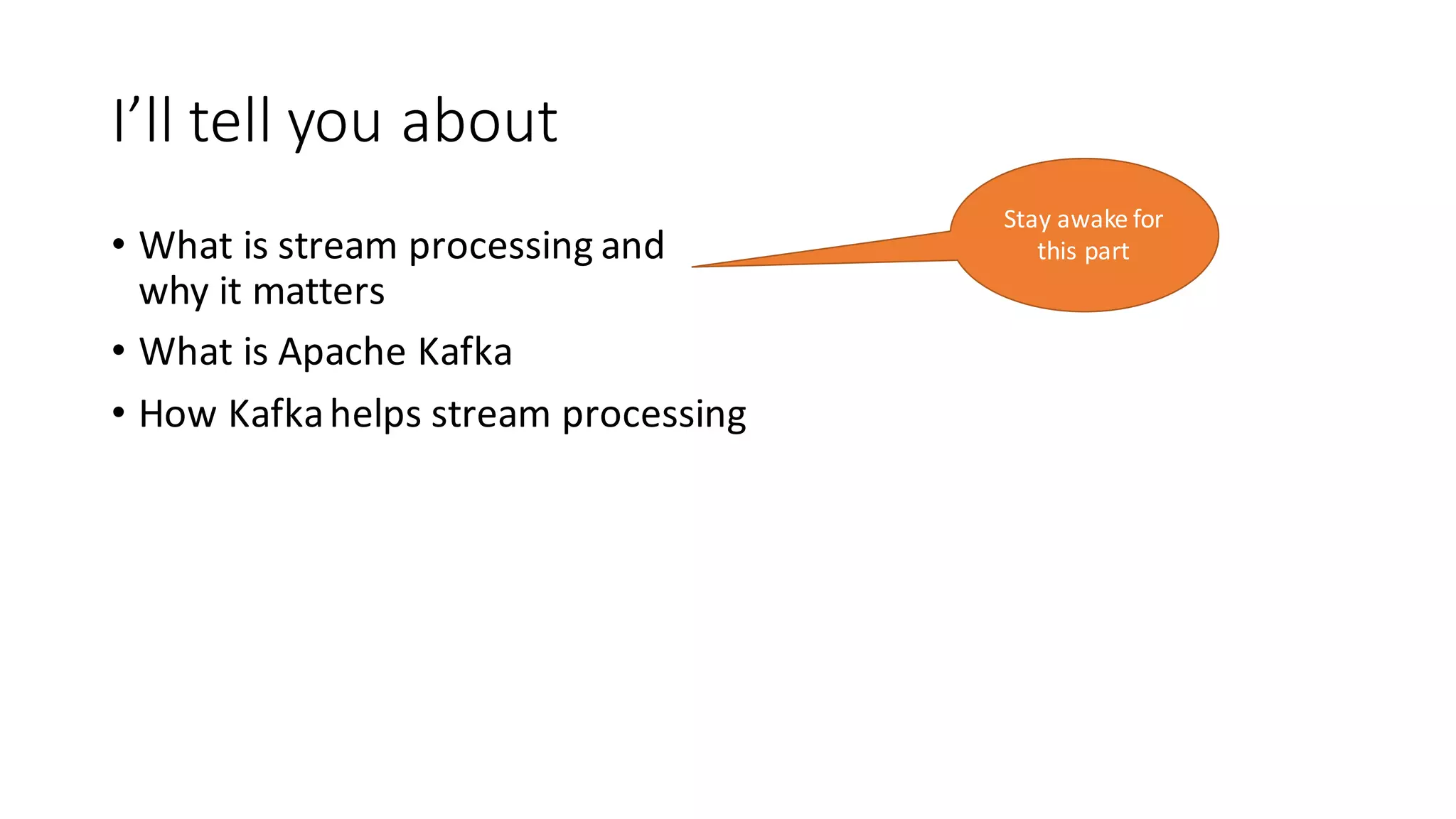 Gnw03 Stream Processing With Apache Kafka By Gwen Shapira Ppt