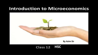 1.intro to microeconomics | PPTX
